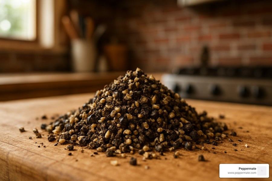 Butcher Grind Black Pepper 101: Coarse, Bold, and Delicious